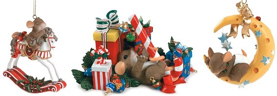 Charming Tails Christmas Ornaments