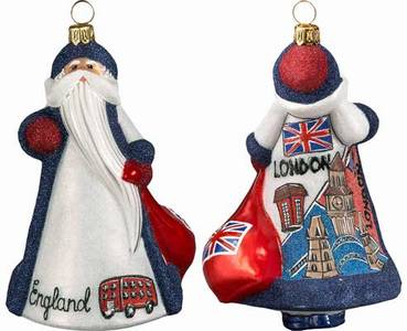 Christmas Ornaments with a British Theme
