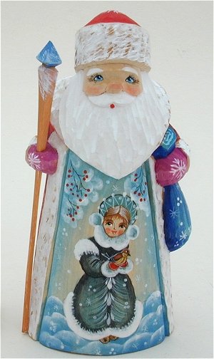 Russia Santas hand carved
