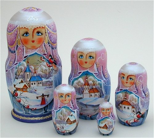 Nesting Dolls from Russia